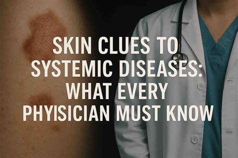 Skin Clues To Systemic Diseases What Every Physician Must Know Faculty Of Medicine