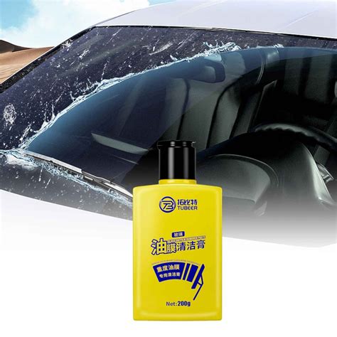 Mz Glass Oil Film Removal Paste Window Cleaner Home Mirror Bathroom