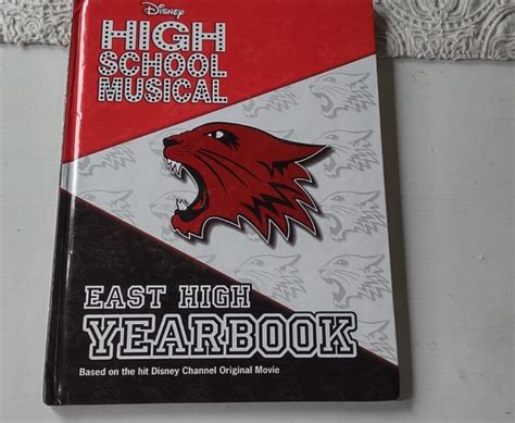Disney High School Musical East High Wildcats Yearbook ‘07 E Harrison