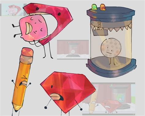 Bfdia 9 Silly Pictures I Dont Have Friends Big Balls