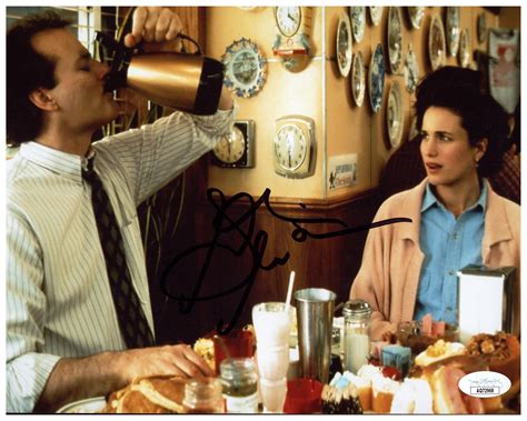 Andie Macdowell Signed 8x10 Photo Groundhog Day Rita Autographed Jsa C