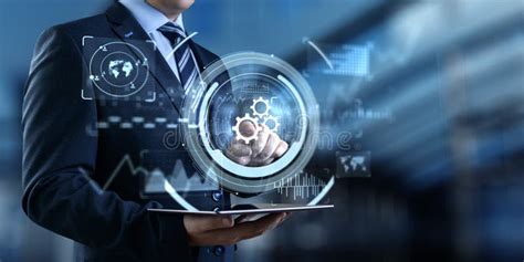 Business Process Automation And Workflow Optimization Concept With