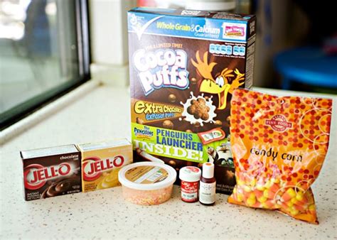 Candy Corn Halloween Parfait Baked Bree