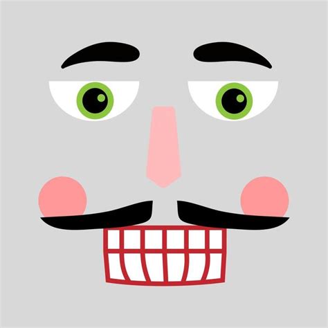 Nutcracker Face Vector Art Icons And Graphics For Free Download