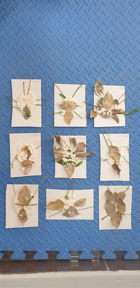 Kindergarten Leaf People Craft Activity