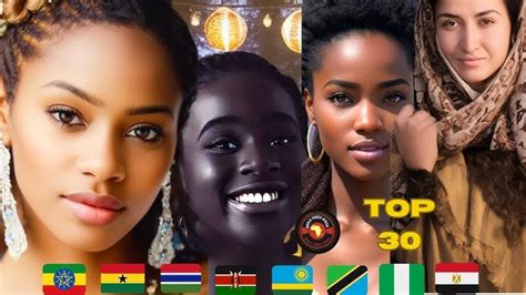 10 African Countries With The Most Beautiful Women