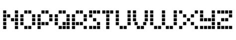 Matrix Dots Font Download Commercial Whatfontis
