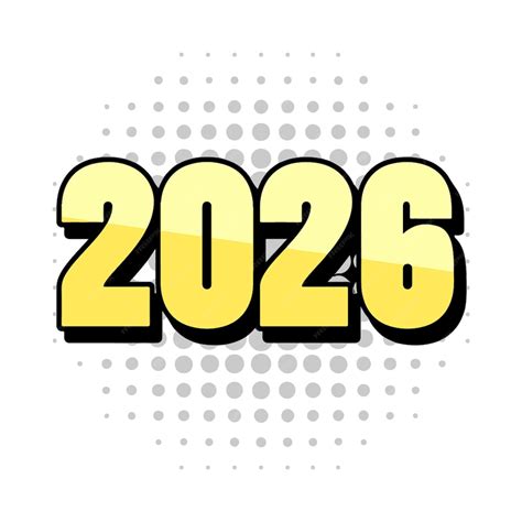 2026 Number Premium Ai Generated Vector