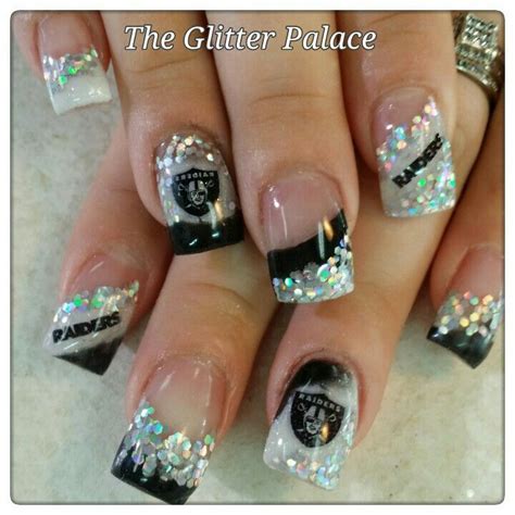 Raider Nails Raider Nation Theglitterpalace