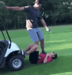 Funny Golf Cart Ride 