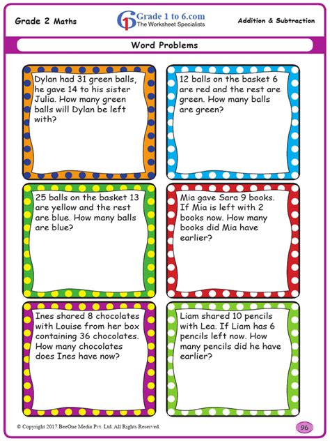 Real Life Word Problems In Subtraction Pdf