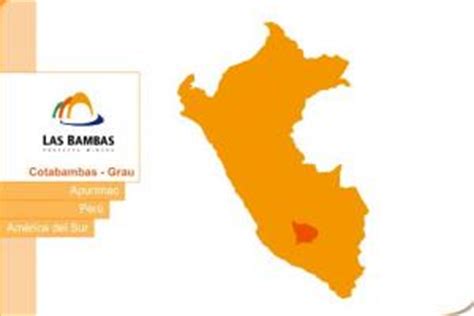 Ubicacion De La Minera Las Bambas