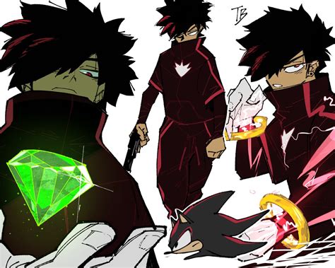 Shadow The Hedgehog Sonic Drawn By Thatboy Studio Danbooru