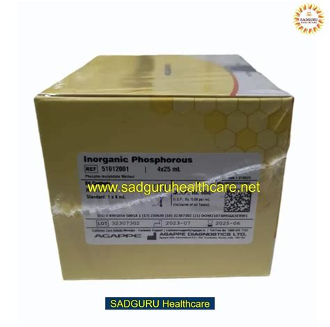 Enzyme Reagents Agappe Inorganic Phosphorous Reagent At ₹ 2450piece In