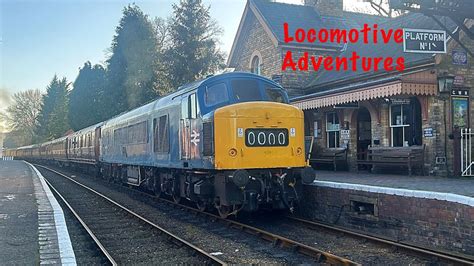 Class 46045 Load 9 And Br Standard 4 75069 On Back Svr 2325 Youtube