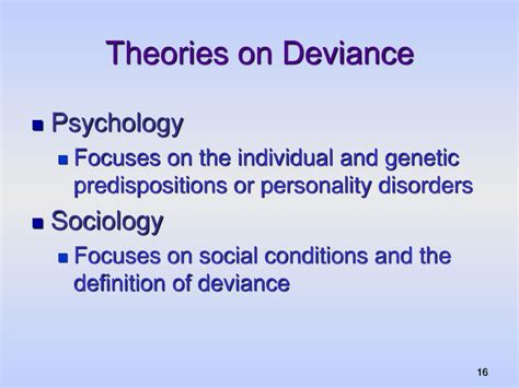 Chapter 7 Deviance Ppt Download