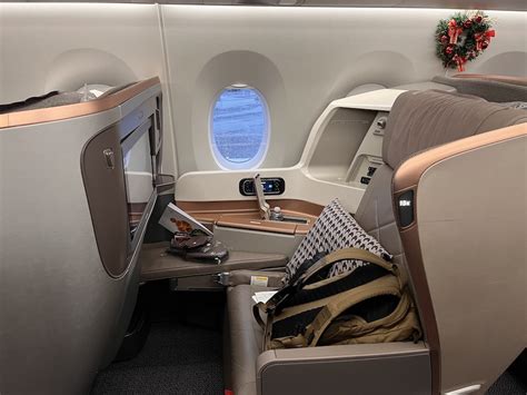 Singapore Airlines A350 900 Business Class Review