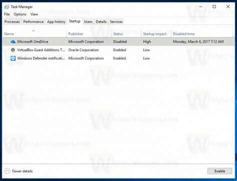 Get More Details About Startup In Windows Task Manager
