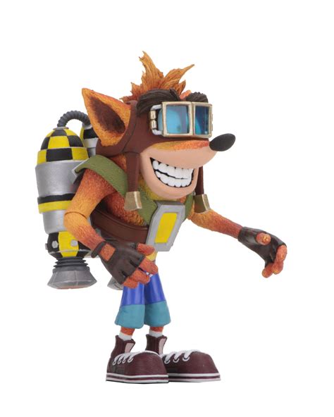 Sdcc 2018 Deluxe Crash Bandiccot With Jet Pack By Neca The Toyark