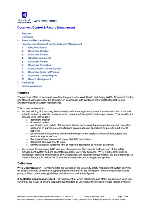 Health And Safety Record Keeping Requirements At Lorraine Charles Blog