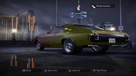 Need For Speed Carbon Car Showroom Musclecarsv8s Chevrolet