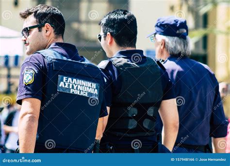 Colors Of Greece Editorial Photo Image Of Athens Emergency 157948166
