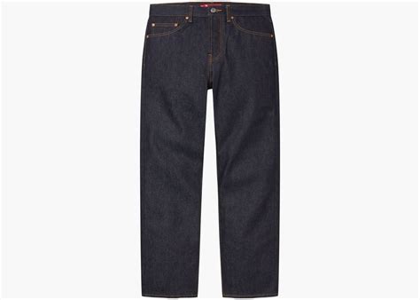 Supreme Rigid Slim Jean Ss23 Rigid Indigo Hype Clothinga