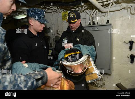 Us Navy Capt A Senior Aviation Inspector With The Board Of