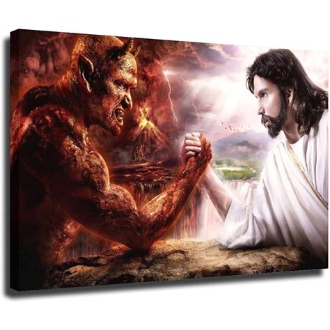 Devil Vs God Hd Hd God And The Devil Wallpapers Peakpx