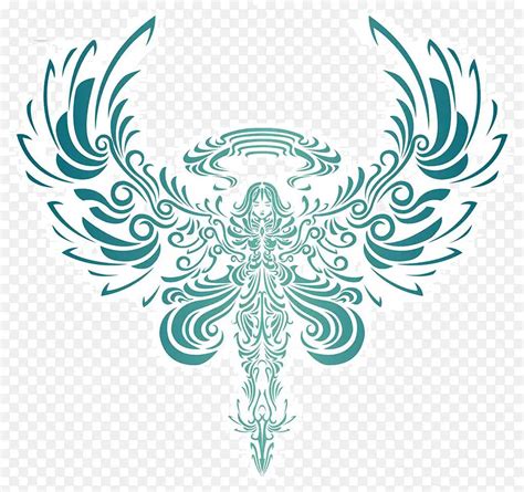 潮流天使刺青png图片素材下载图片编号9830567 Png素材网