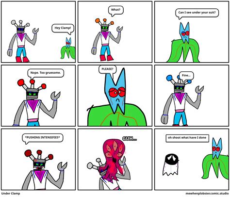 Under Clamp Comic Studio