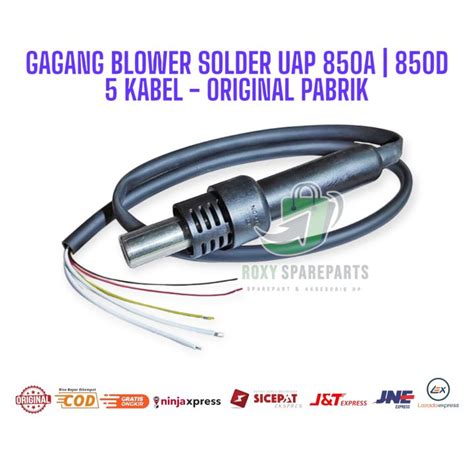 Gagang Blower 850 5 Kabel Solder Uap 850 5 Cabel Cable 850a Analog 850d