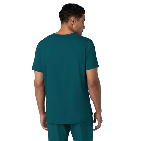 Wink Boundless Mens Four Pocket V Neck Top Truck Ranch Employee