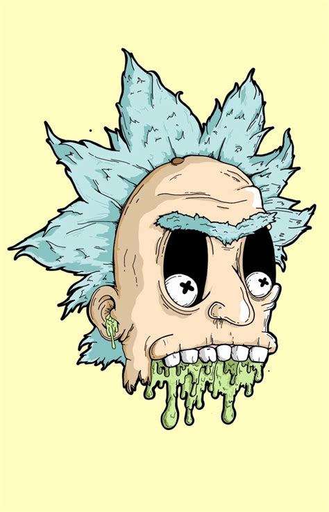 “sick Rick” Fan Art I Did Prints Are Available For Pre Order