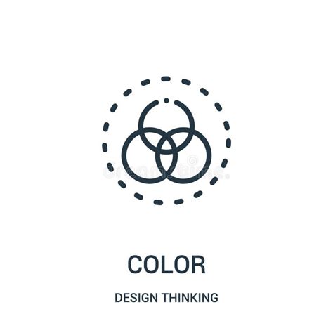 Color Icon Vector From Design Thinking Collection Thin Line Color