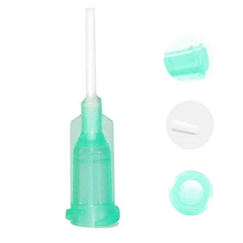 Flexible Dispensing Tip 18 Gauge Green 6 35mm 1 4″