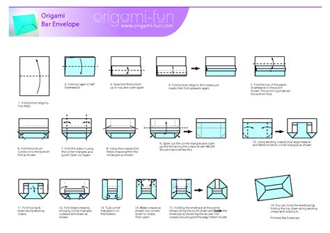 Origami Envelope With Rectangle Paper At Bill Hass Blog