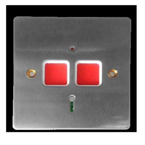 Cqr Epastdss Stainless Steel Flat Plate Panic Button