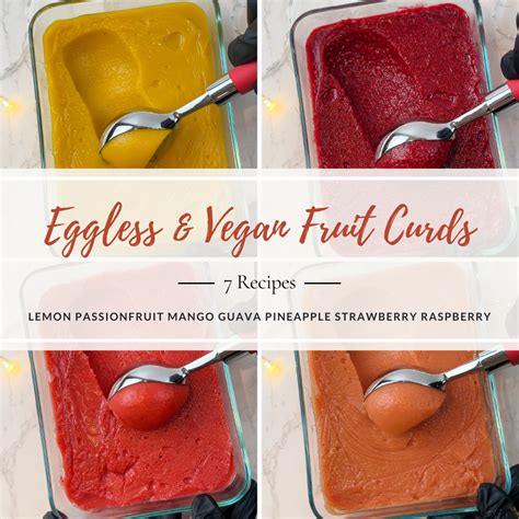 Eggless And Vegan Fruit Curds Class Sab Pastries