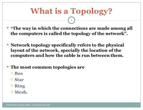 What Is Topology