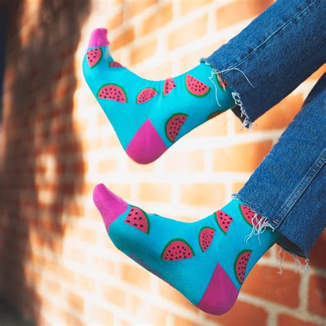 Melon Deliciousness Bamboo Socks Incredible Socks