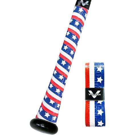 Vulcan Usa Series 10mm Ultralight Polymer Bat Grip Tape Wrap Stars