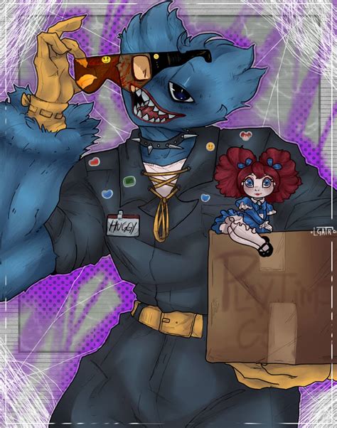 Poppy Playtime Huggy Wuggy And Poppy By Lgatr By Lgatr On Deviantart