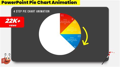 25powerpoint Pie Chart Animation Motion Graphics Animated Pie