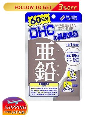 100 Original Dhc Zinc Supplement 60 Days 60 Tablets Made In Japan