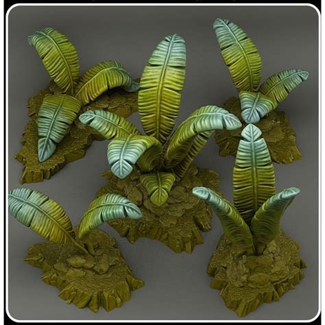 Tropical Leaves Dnd Terrain Plant Shopee Thailand