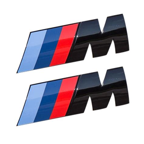 M Badge 45x2 M Power Badges For Bmw Sedan Fender Shop Today Get It