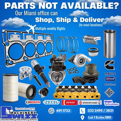 Swiss Need Hard To Find Parts 🚗 ️ Our Miami Office Can Source Ship