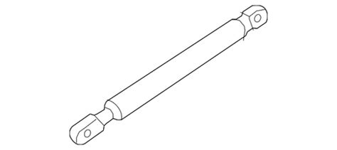 Genuine Hyundai Hood Lift Support 81171 C1001 Ebay