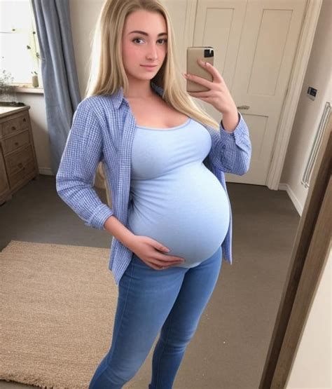 19yo Farmers Daughter 36w Pregnant Selfie By Sebmeister On Deviantart